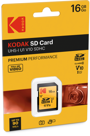 KODAK SD PREMIUM PERFORMANCE Class 10 UHS-I U1 V10 | KodakFlash